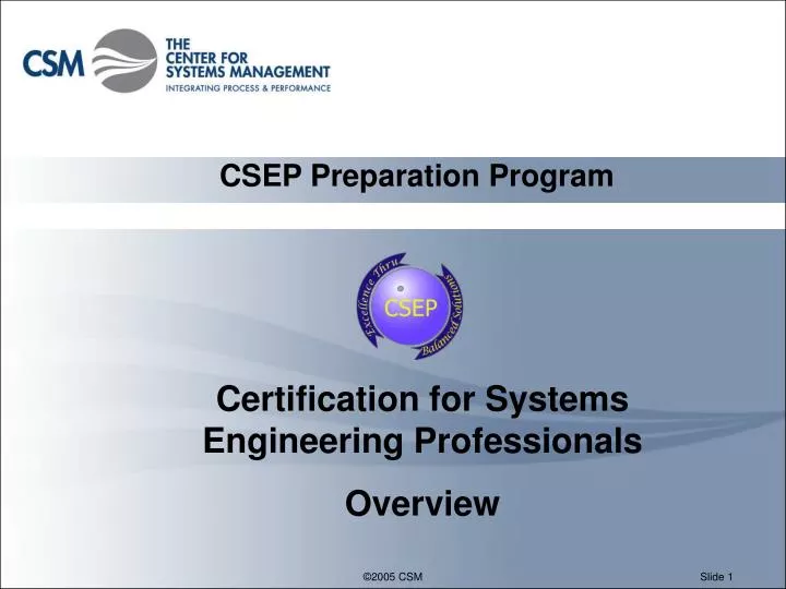 PPT - CSEP Preparation Program PowerPoint Presentation, free download ...