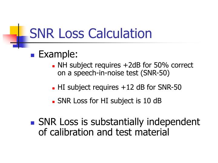 PPT - Speech-in-Noise Testing: A Vital Component for Improved Hearing ...