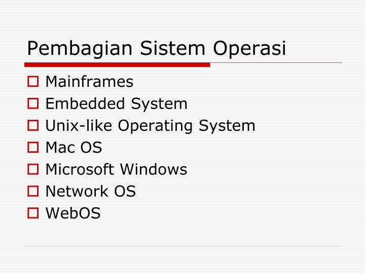 PPT - Sistem Operasi dan Program Utilitas PowerPoint Presentation - ID ... PPT - Sistem Operasi dan Program Utilitas PowerPoint Presentation - ID ...