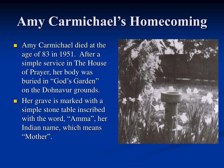 PPT - Amy Carmichael, her mother, and siblings PowerPoint Presentation ...
