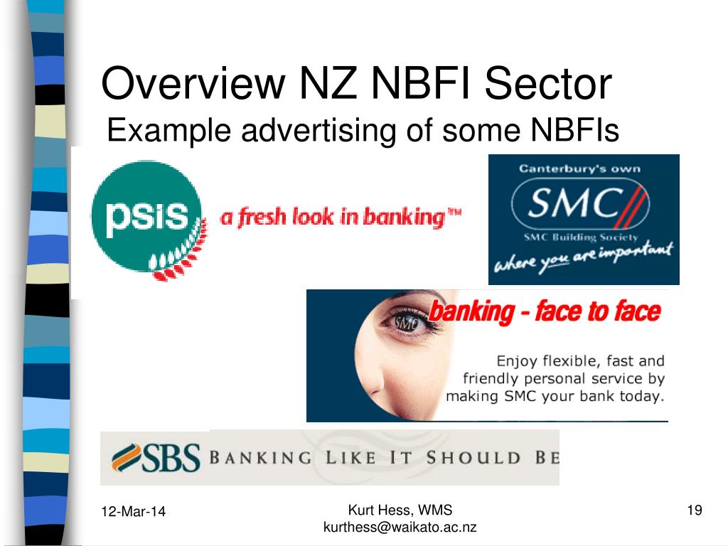 PPT - Is There Market Discipline for New Zealand Non-Bank Financial ...