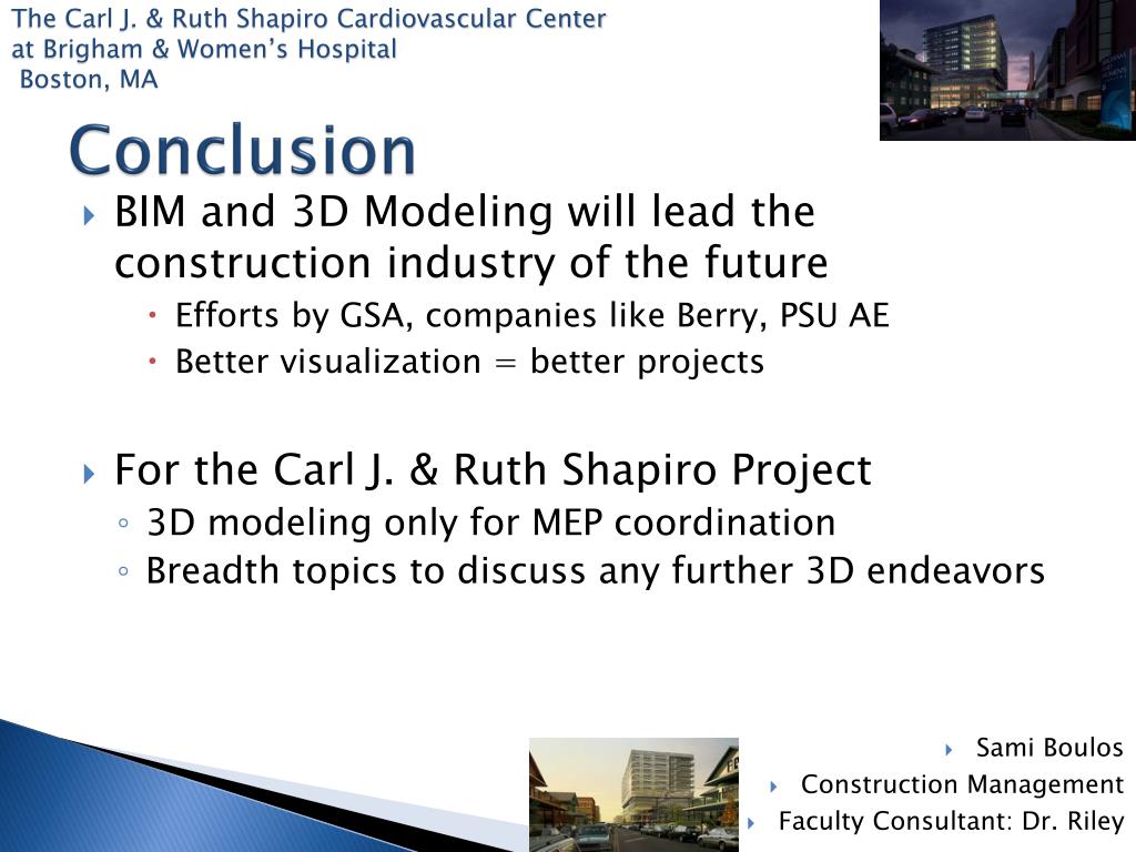 Ppt The Carl J And Ruth Shapiro Cardiovascular Center At Brigham