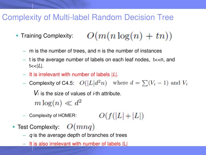 PPT - Multi-label Classification without Multi-label Cost - Multi-label Random Decision Tree ...