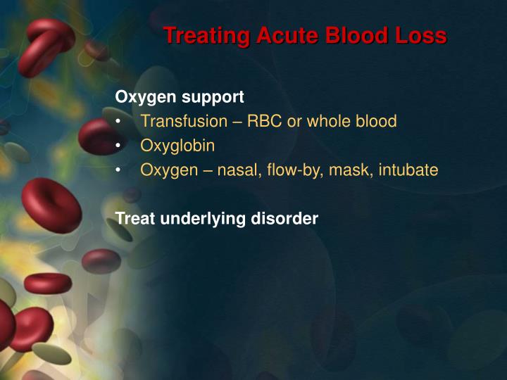 PPT - Practical Hematology Blood Loss Anemia PowerPoint Presentation ...