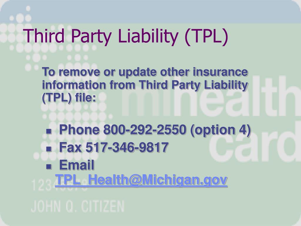 Third Party Liability Insurance Medicaid - Car Insurance Third Party Liability Insurance Medicaid - Car Insurance