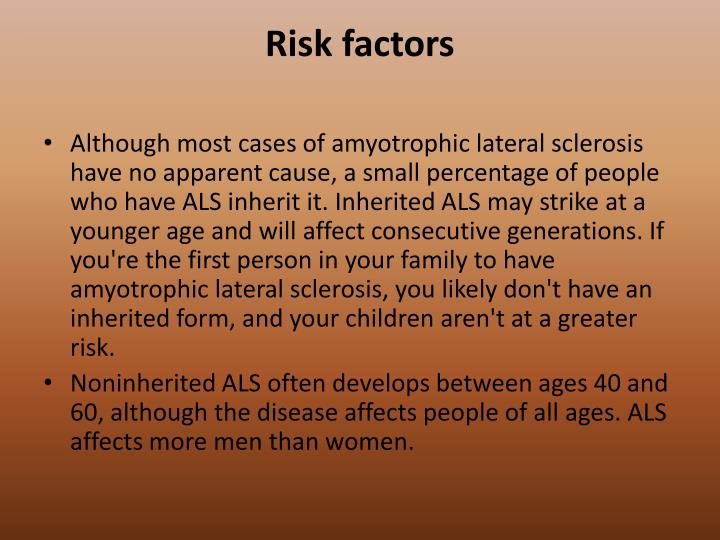 PPT - Amyotrophic lateral sclerosis PowerPoint Presentation - ID:417138