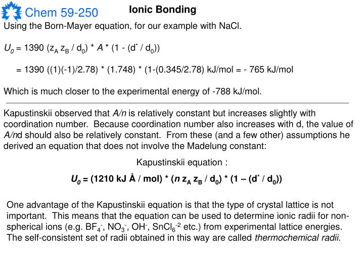 PPT - Ionic Bonding PowerPoint Presentation - ID:417187