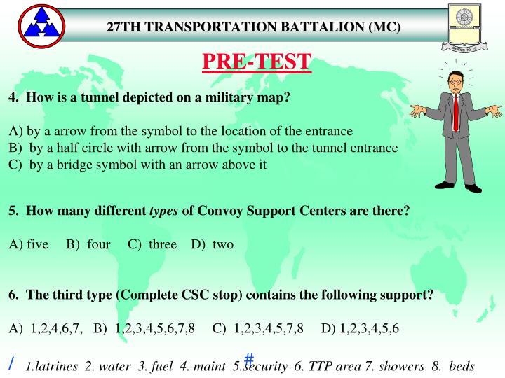 PPT - MAIN SUPPLY ROUTE & CONVOY SUPPORT CENTER SELECTION PowerPoint ...