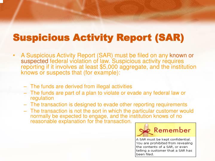 PPT - Bank Secrecy Act (BSA) PowerPoint Presentation - ID:417869