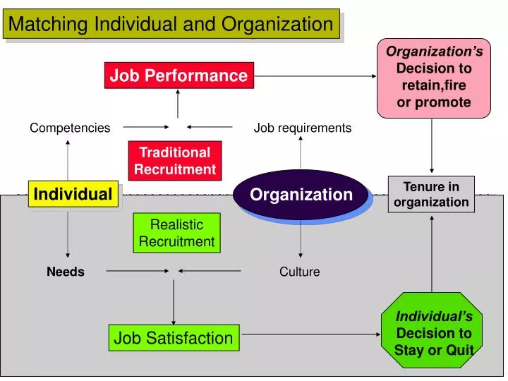 PPT - Matching Individual and Organization PowerPoint Presentation ...