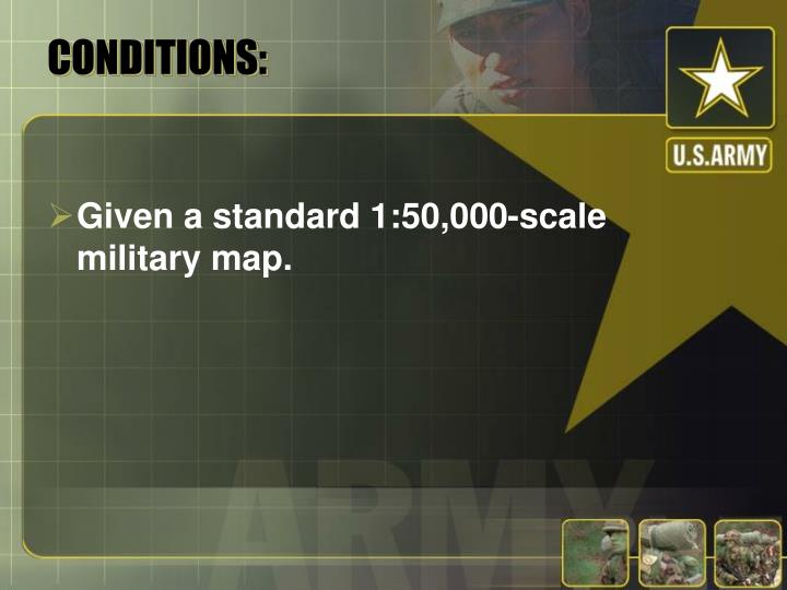 PPT - IDENTIFY TOPOGRAPHIC SYMBOLS ON A MILITARY MAP PowerPoint ...