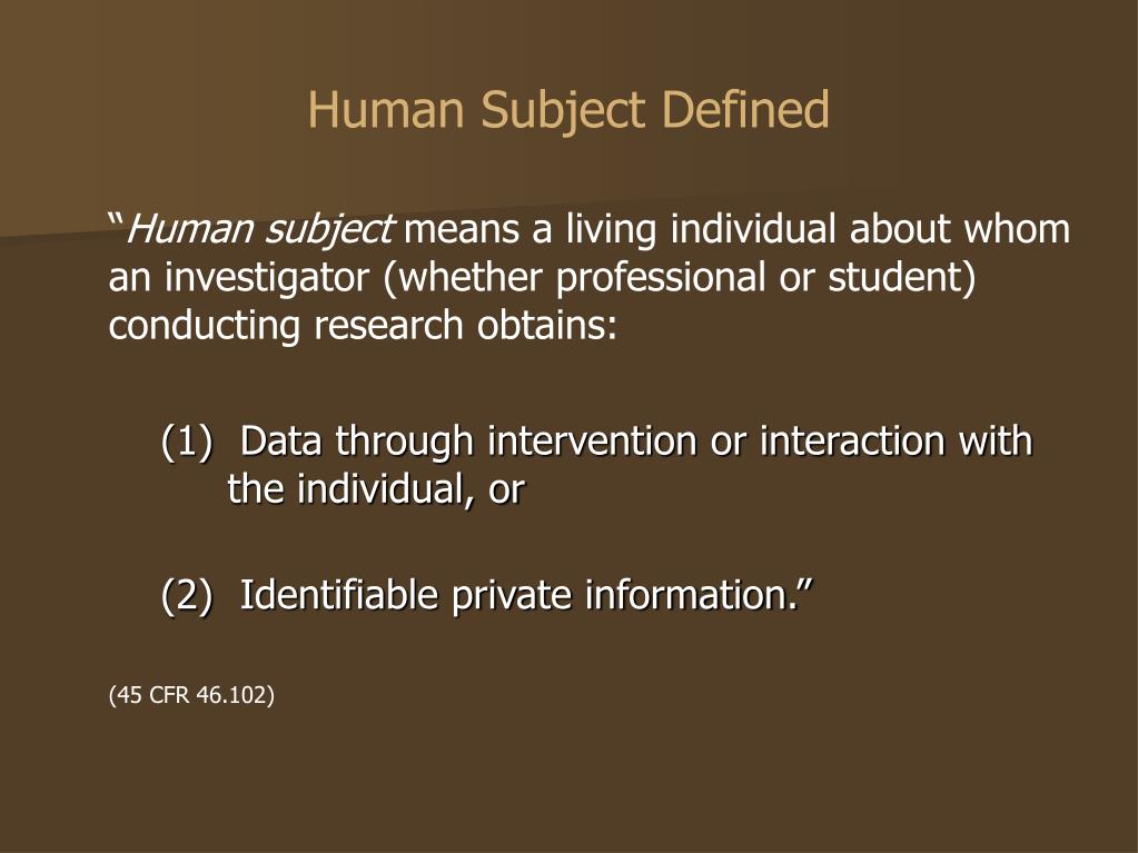 PPT - Human Subjects Review The Evergreen State College PowerPoint ...