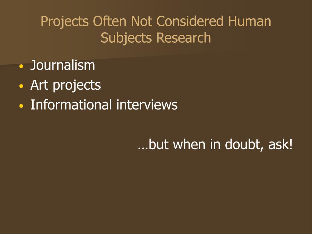 PPT - Human Subjects Review The Evergreen State College PowerPoint ...