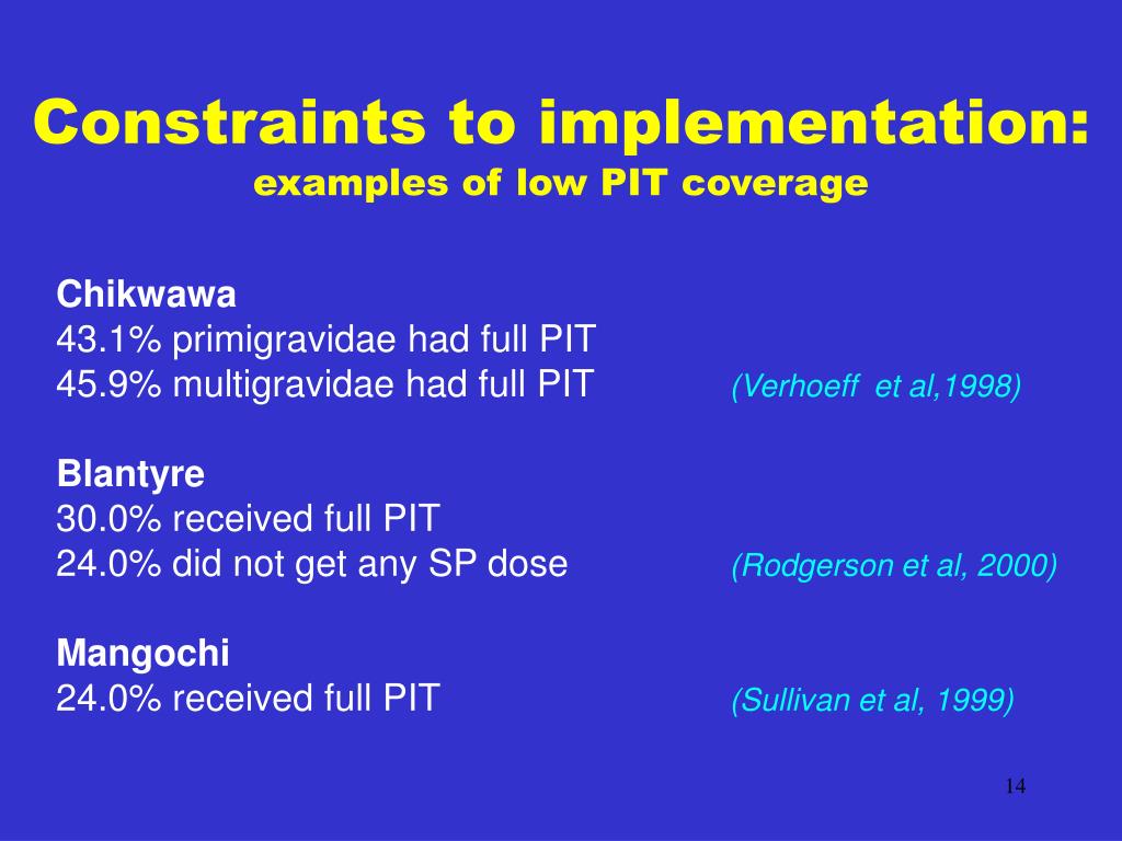 PPT - Prevention of malaria in pregnancy in Malawi PowerPoint ...