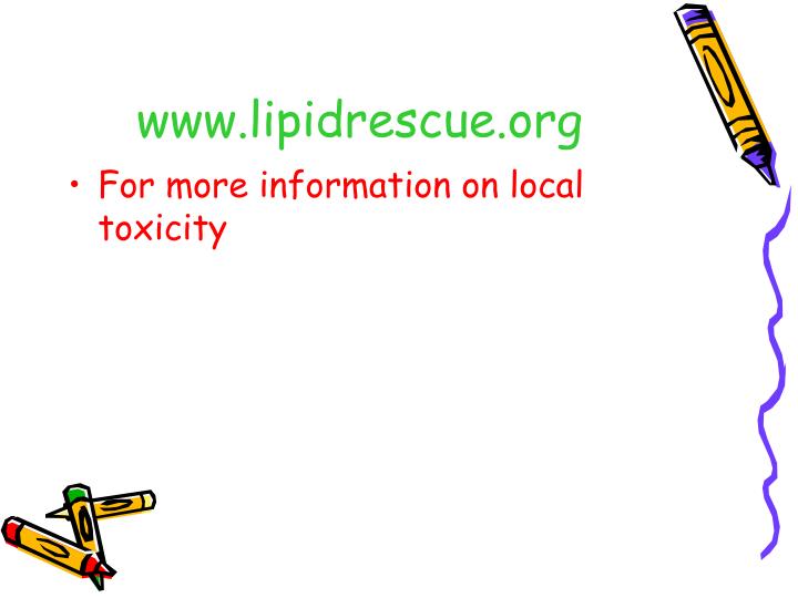 PPT - Lipid Rescue PowerPoint Presentation - ID:421915