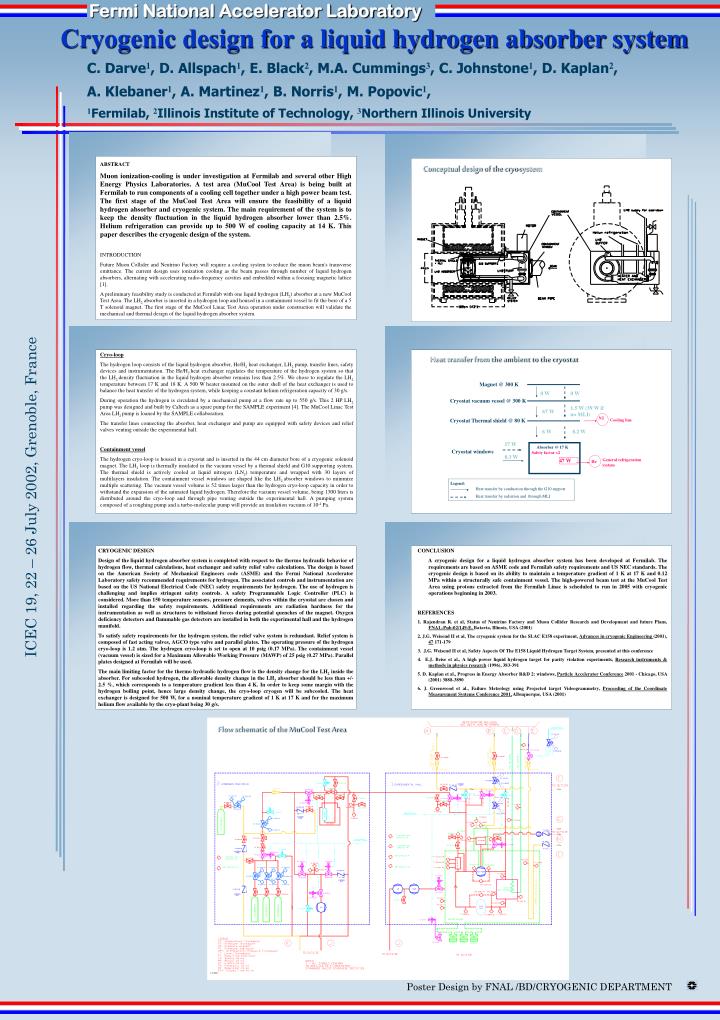PPT - Cryogenic design for a liquid hydrogen absorber system PowerPoint ...