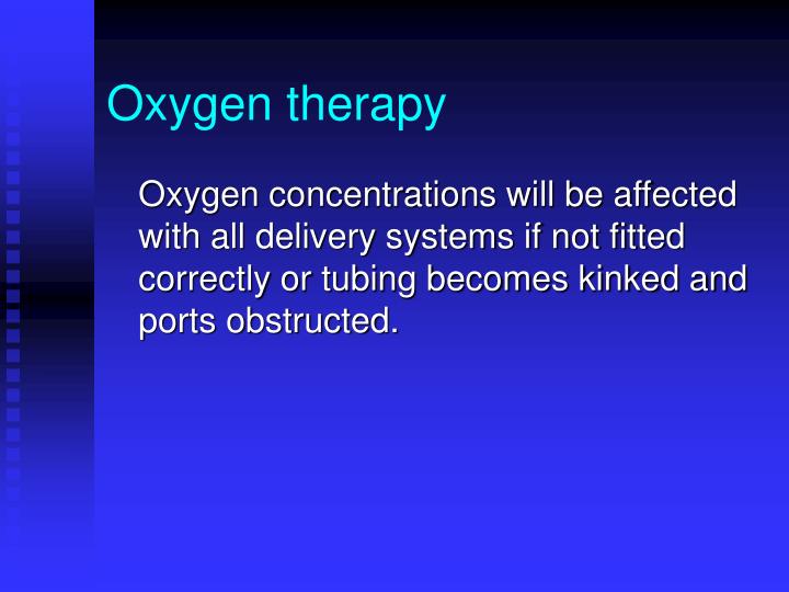 PPT - Oxygen Therapy PowerPoint Presentation - ID:422355