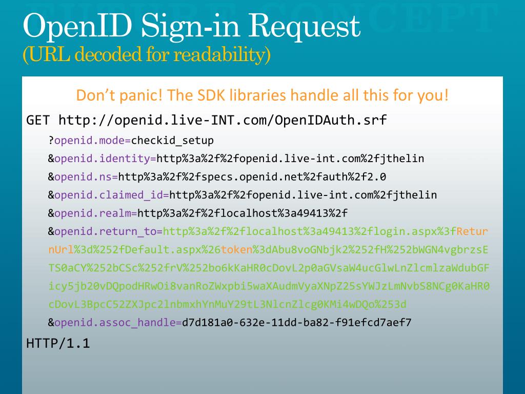 PPT - Live Identity Services Drilldown Easing the pain of identity ...