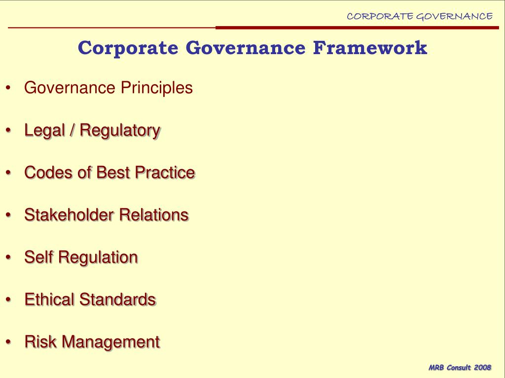 PPT - CORPORATE GOVERNANCE PowerPoint Presentation, free download - ID ...