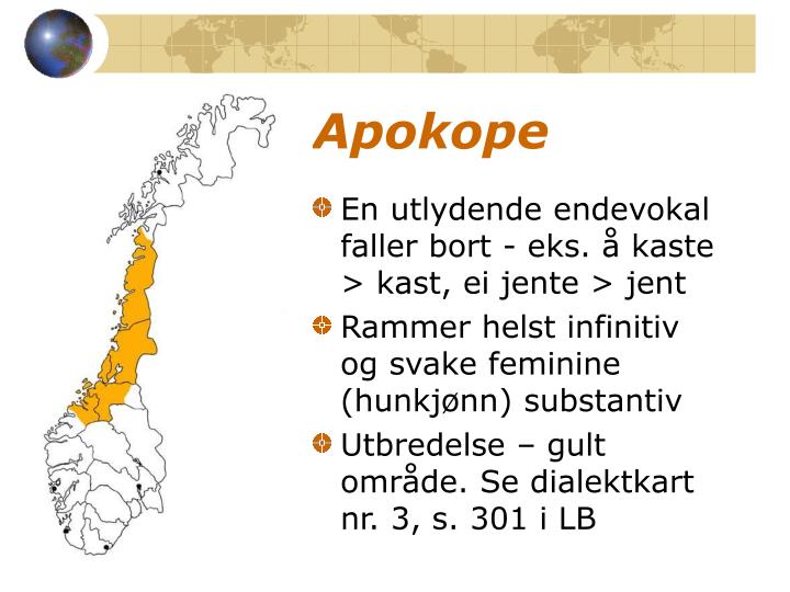 PPT - Moderne talespråk i Norden PowerPoint Presentation - ID:422755