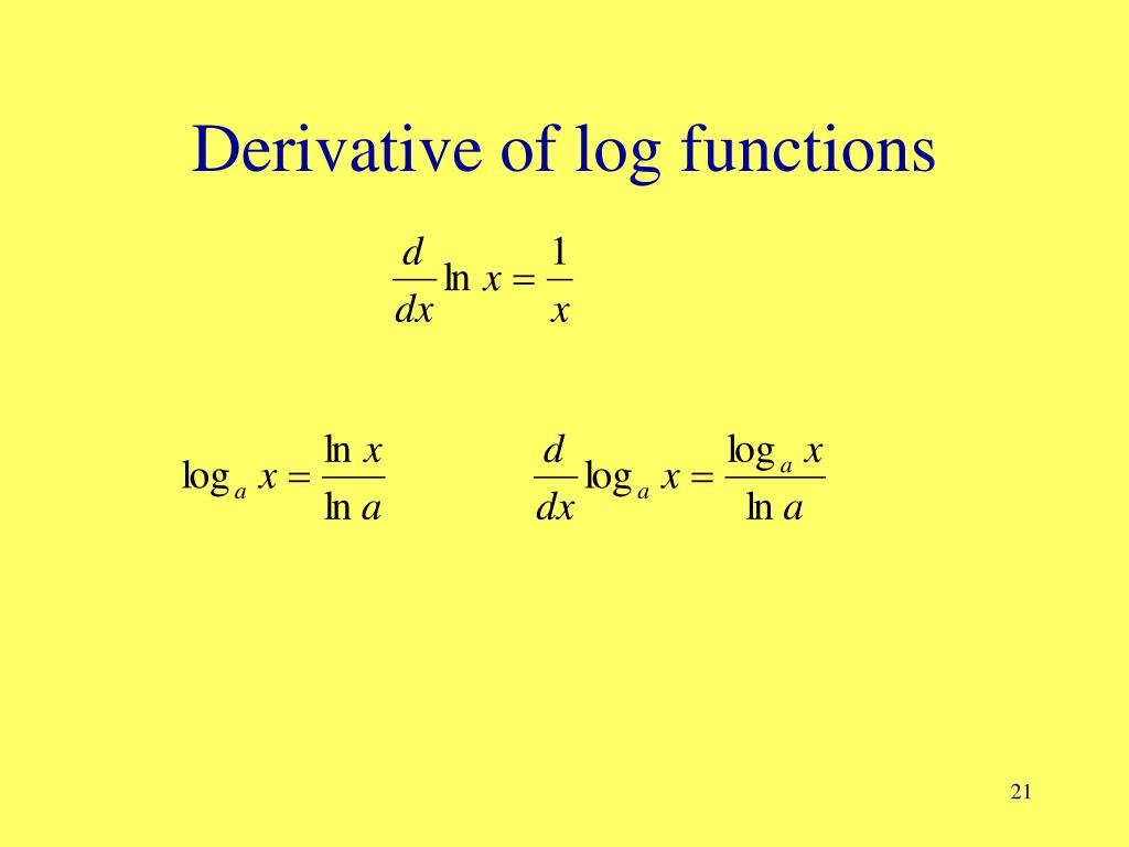 PPT Logarithm And Exponential Functions PowerPoint Presentation ID