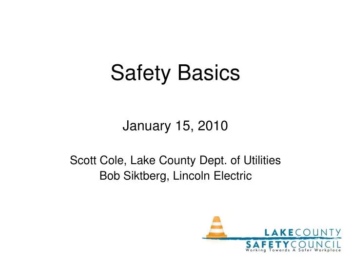 PPT - Safety Basics PowerPoint Presentation, free download - ID:423562