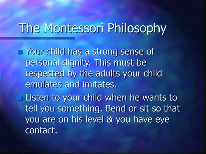 PPT - The Philosophy of Montessori PowerPoint Presentation - ID:423994