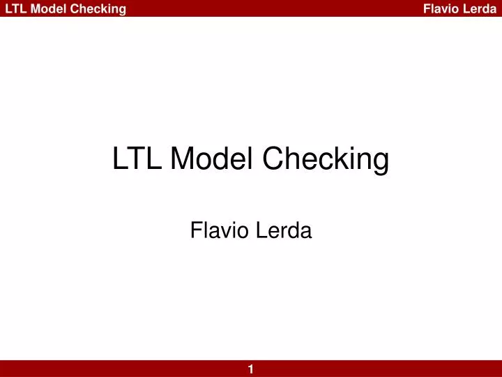 PPT - LTL Model Checking PowerPoint Presentation, free download - ID:424234
