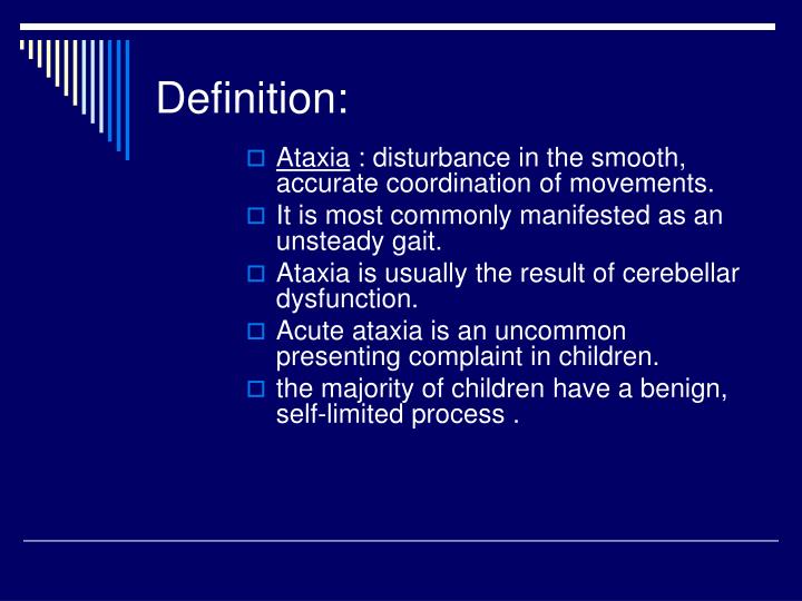 PPT - Ataxia PowerPoint Presentation - ID:425167