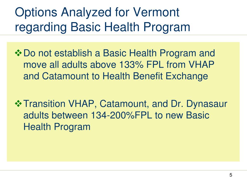 PPT - Vermont Health Benefit Exchange PowerPoint Presentation, free ...