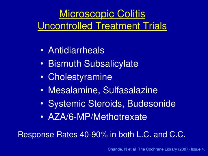 PPT - Microscopic Colitis – In 2010 A Better Defined and Common Cause ...