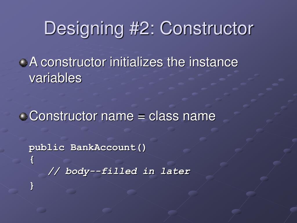 PPT - Chapter 3 – Implementing Classes PowerPoint Presentation, free ...