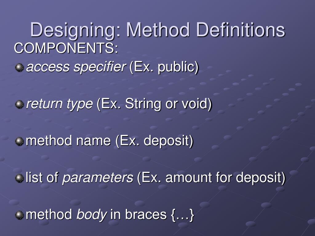 PPT - Chapter 3 – Implementing Classes PowerPoint Presentation, free ...