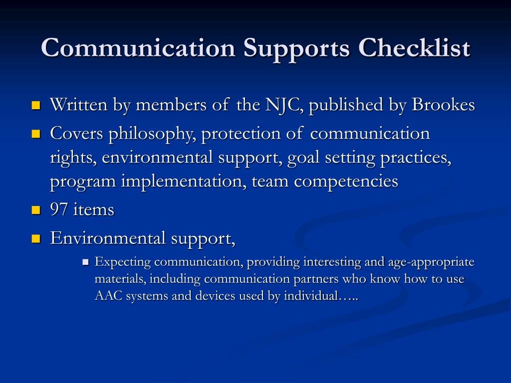 PPT - Communication Assessment Strategies for Individuals with Severe ...