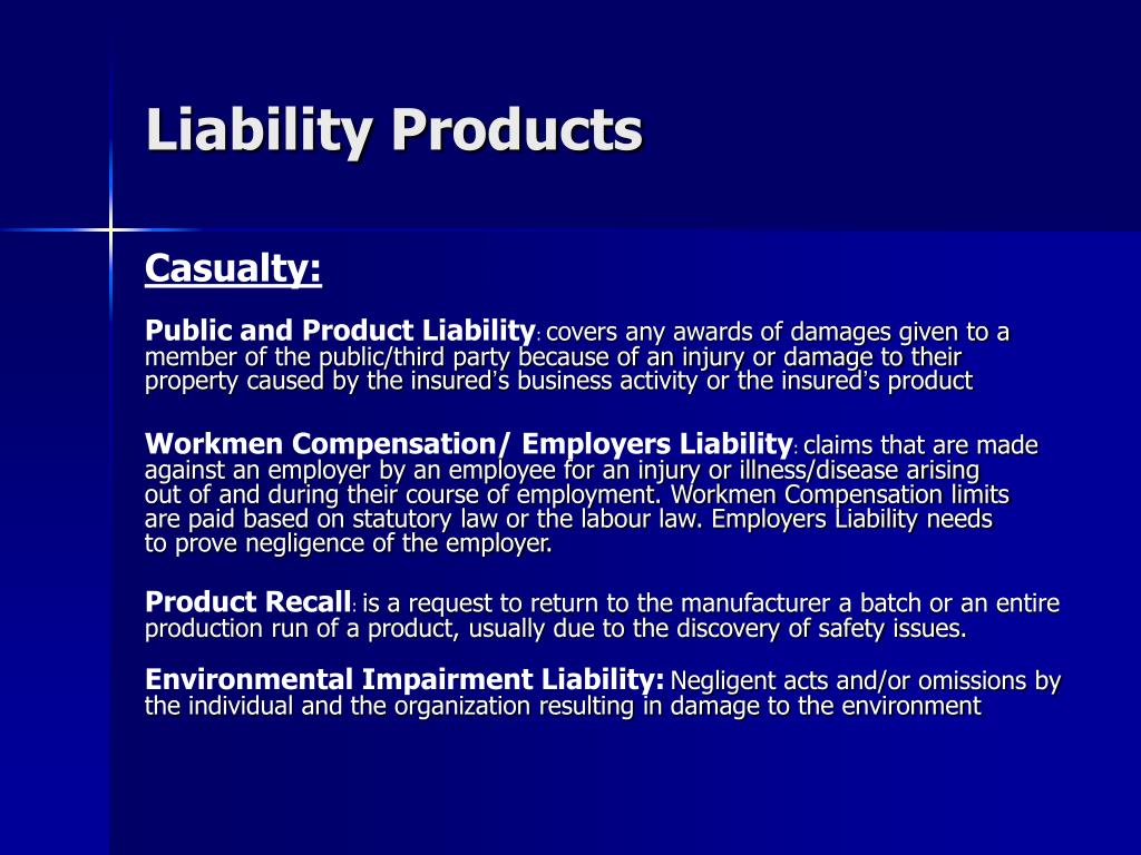 PPT - The 2 nd International Istanbul Insurance Conference Liability ...