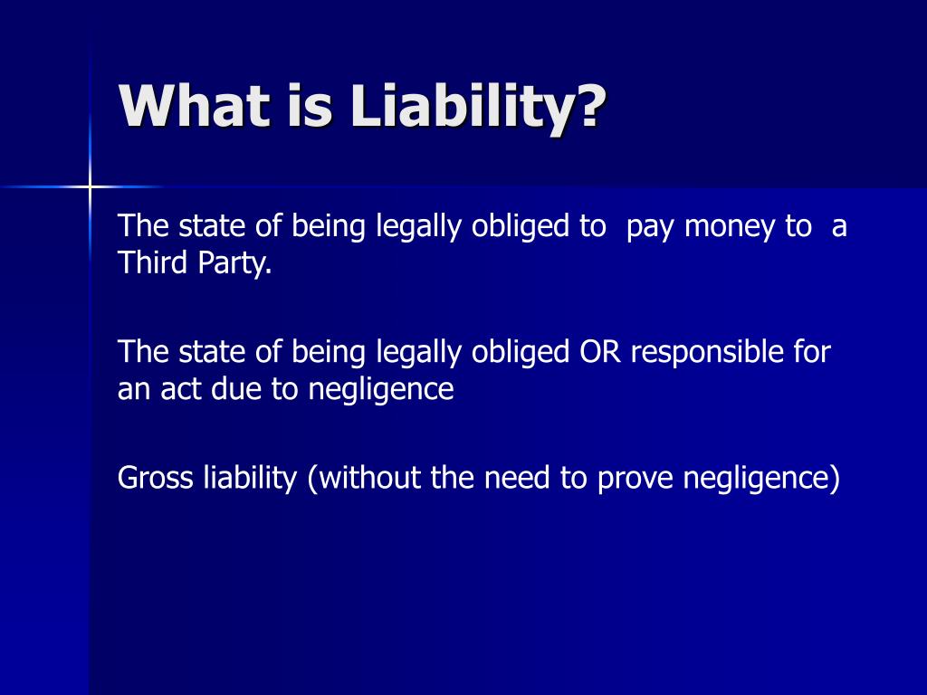 PPT - The 2 nd International Istanbul Insurance Conference Liability ...