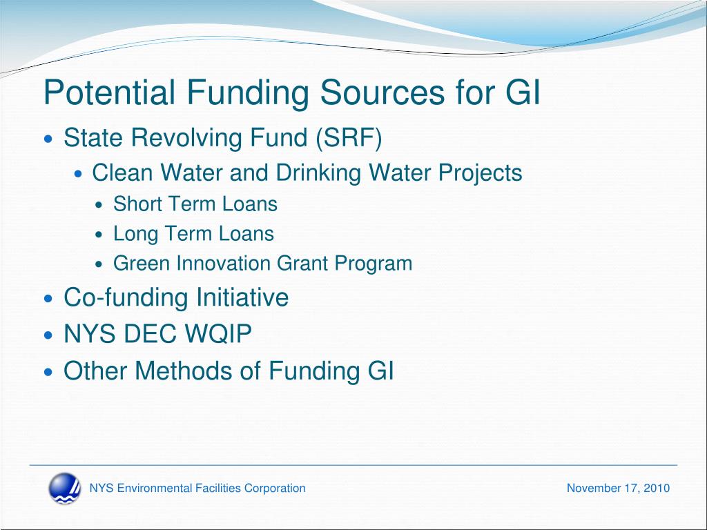 PPT - The New York State Environmental Facilities Corporation ...