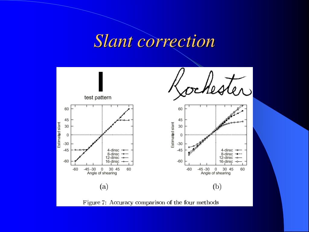 PPT - Detección de líneas de referencia de palabras en cursiva según la ...
