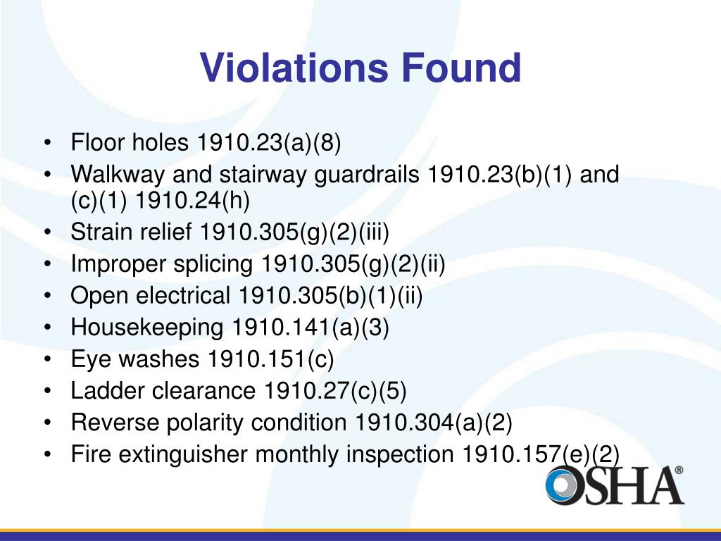 PPT - OSHA Update July 13, 2010 Jack Rector Area Director El Paso Area ...