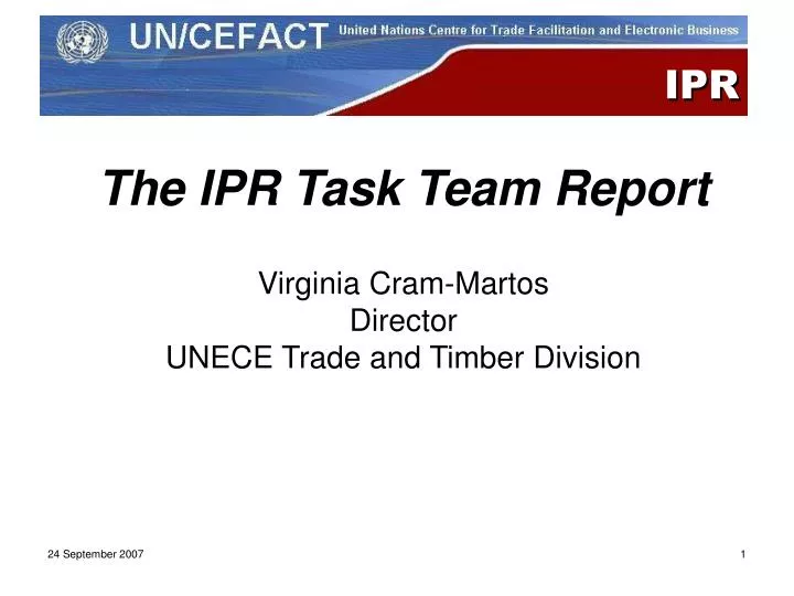 PPT - IPR PowerPoint Presentation, free download - ID:430612