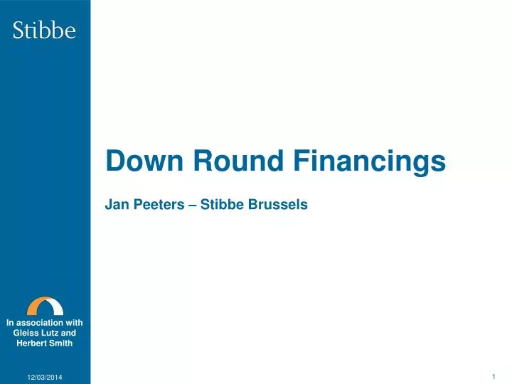PPT - Down Round Financings PowerPoint Presentation, free download - ID ...
