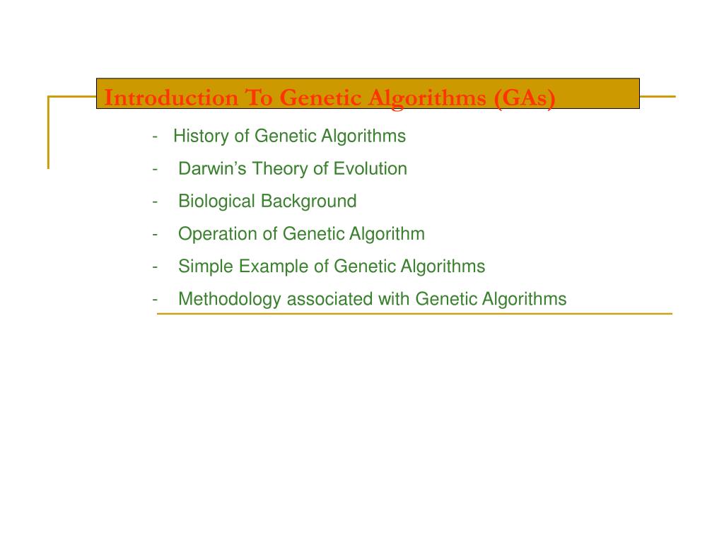 PPT - Genetic Algorithms PowerPoint Presentation, free download - ID:431167 PPT - Genetic Algorithms PowerPoint Presentation, free download - ID:431167