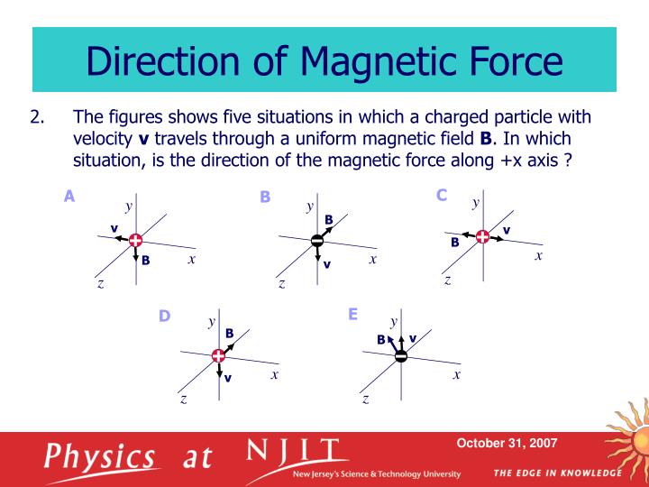 PPT - Physics 121: Electricity & Magnetism – Lecture 9 Magnetic Fields ...