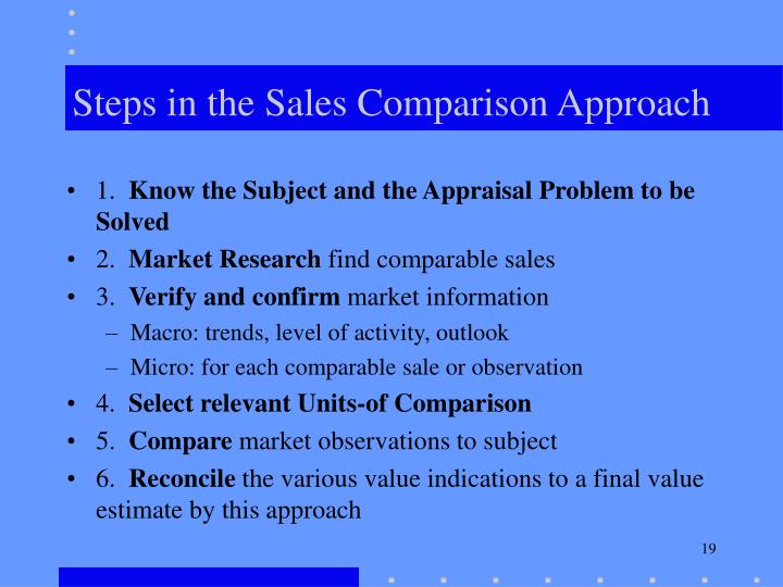 PPT - Sales Comparison Approach PowerPoint Presentation - ID:431564