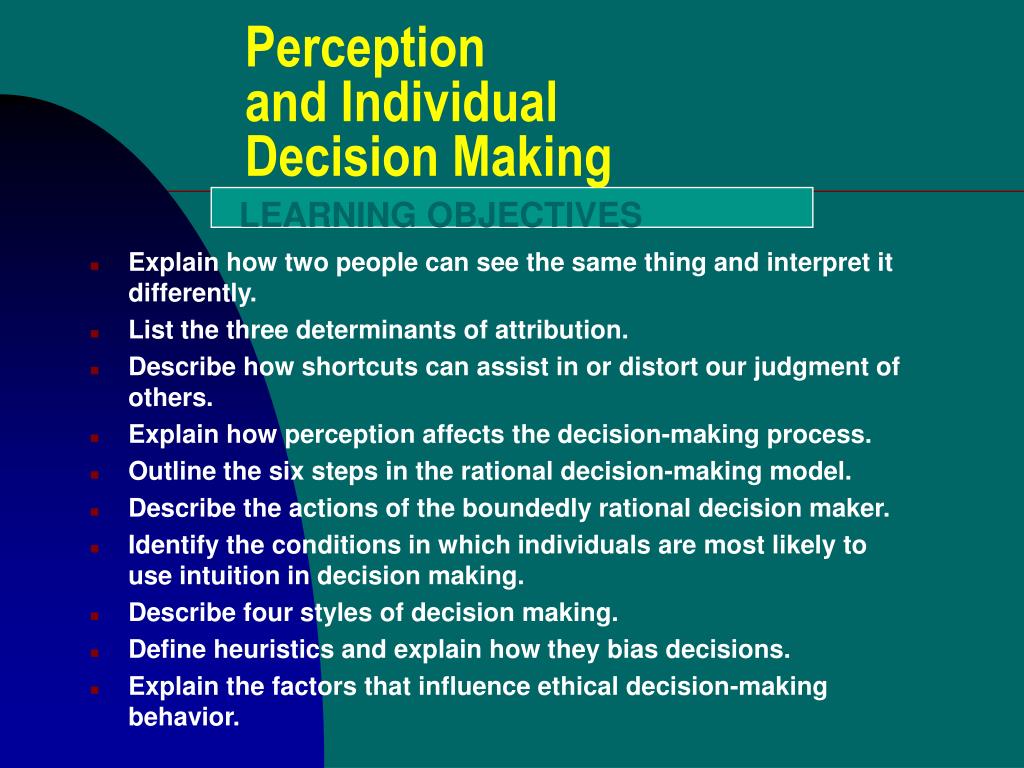 PPT - Individual & Group Decision Making PowerPoint Presentation - ID ... PPT - Individual & Group Decision Making PowerPoint Presentation - ID ...