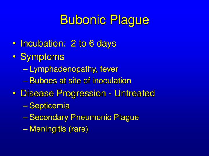 PPT - Bioterrorism Agents – Plague Lesson 2 PowerPoint Presentation ...