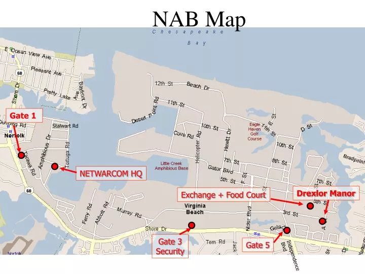 PPT - NAB Map PowerPoint Presentation, free download - ID:433332