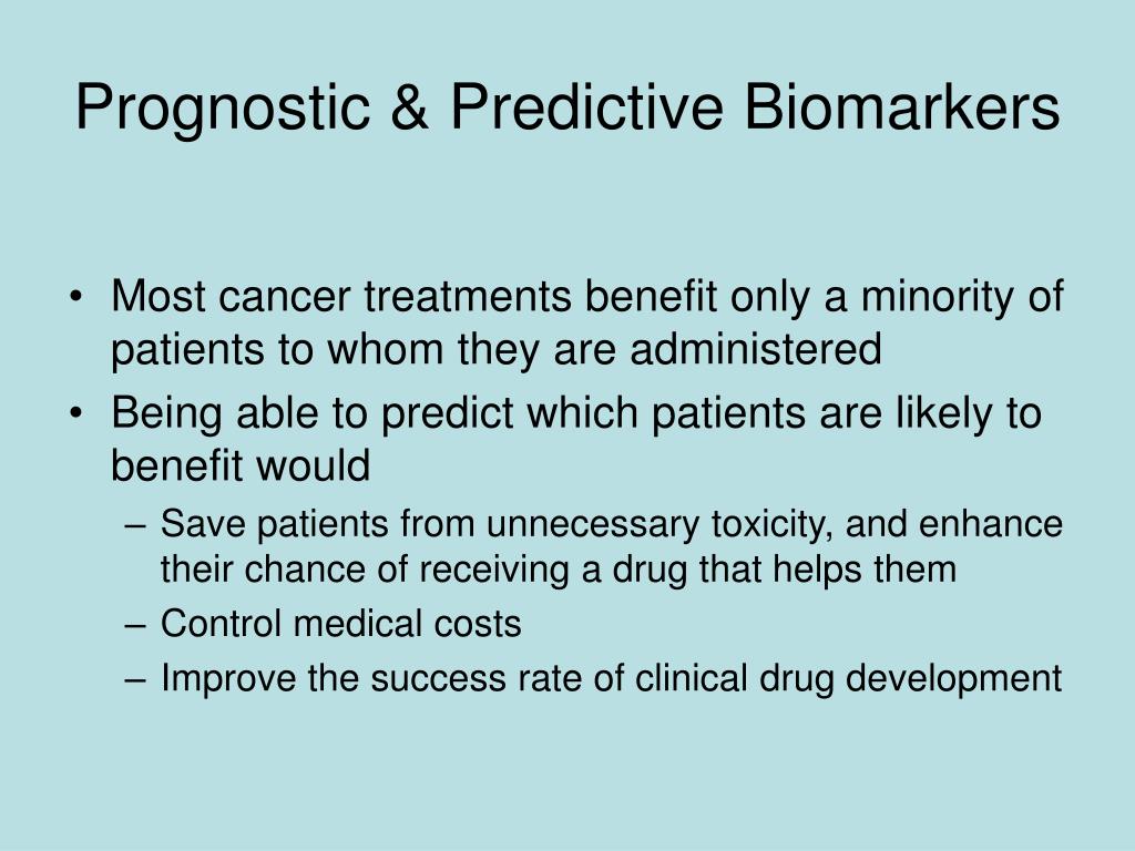 PPT - Use of Prognostic & Predictive Biomarkers in Clinical Trial ... PPT - Use of Prognostic & Predictive Biomarkers in Clinical Trial ...