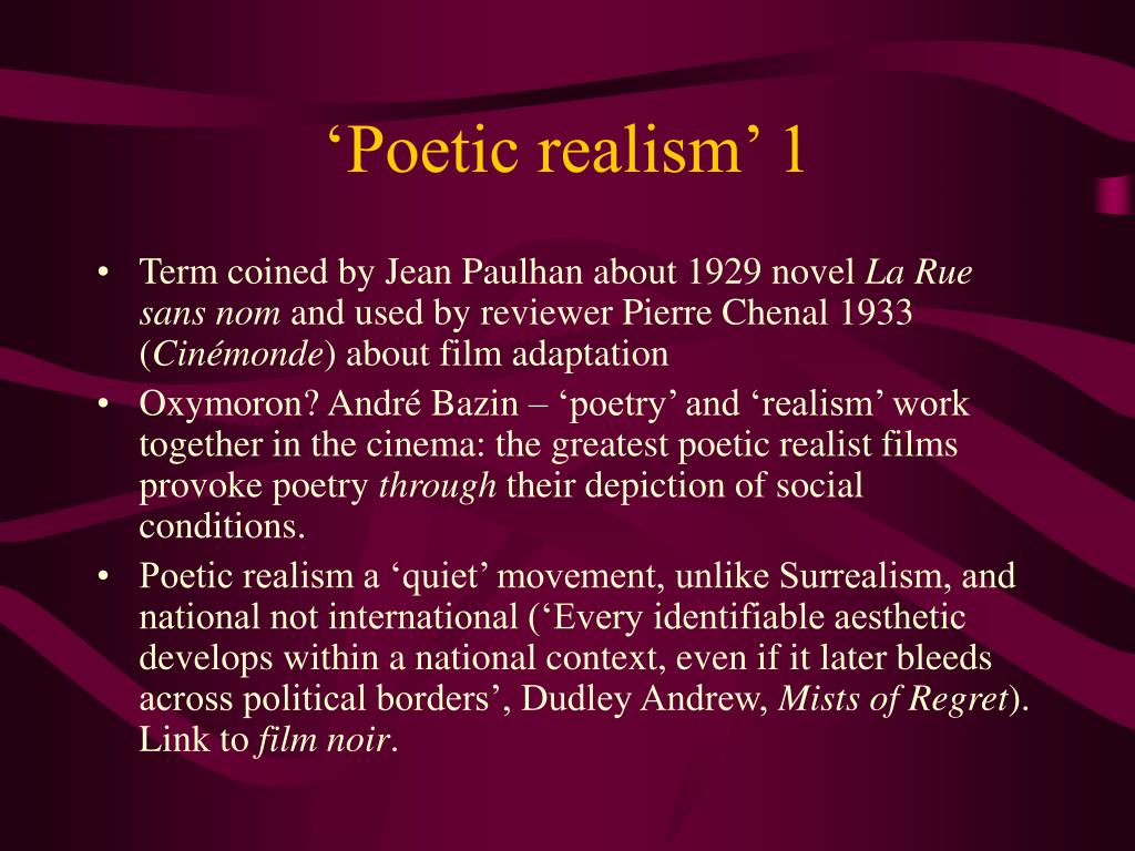 PPT - 1930s French Cinema and Jean Renoir’s La Règle du jeu PowerPoint ...