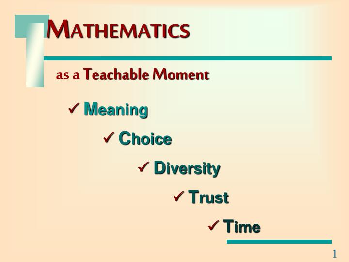PPT - M ATHEMATICS PowerPoint Presentation, free download - ID:435248